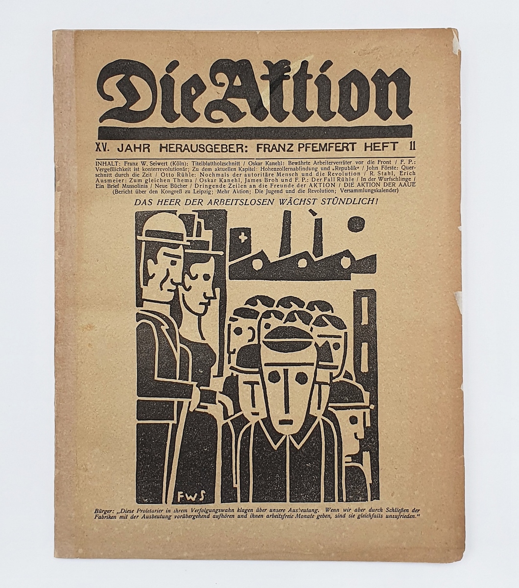 Galerie Hochdruck - Zeitschriften mit Originalgrafik - journals with prints